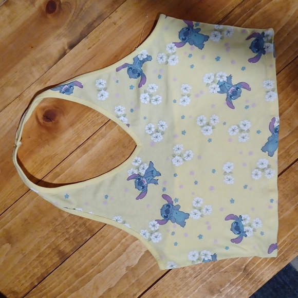 Disney | Tops | Disneys Stitch Halter Top | Poshmark